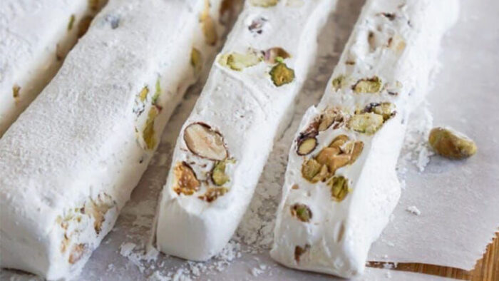 Iranian Gaz Recipe, Persian Nougat Ingredients | Nikoomanesh